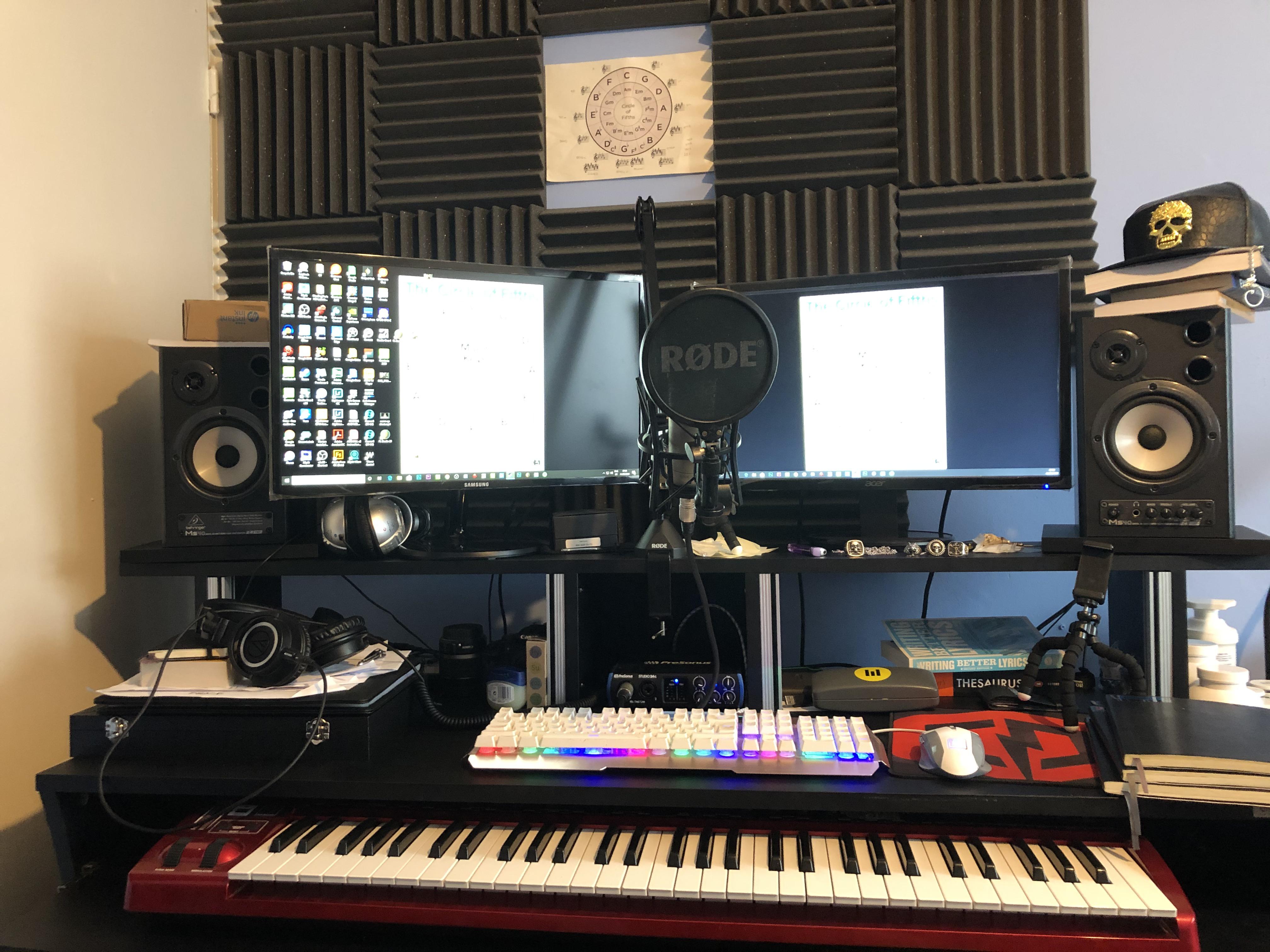 This is my production and recording setup | Scrolller