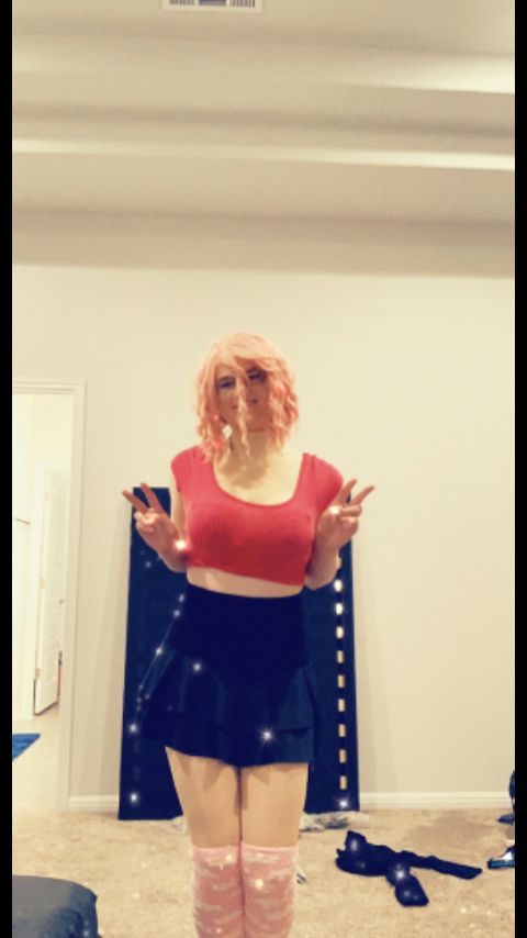 This is my sissy named Sophie she is caged and plugged for locktober 😁😁😁 | Scrolller