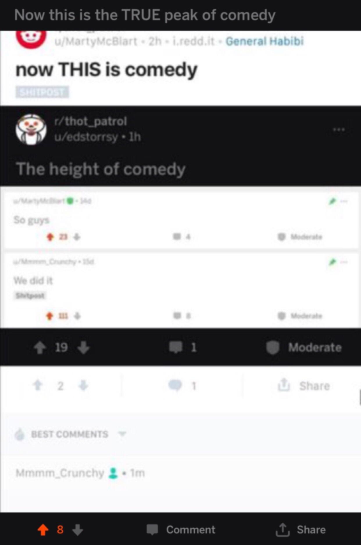 This is real comedy | Scrolller