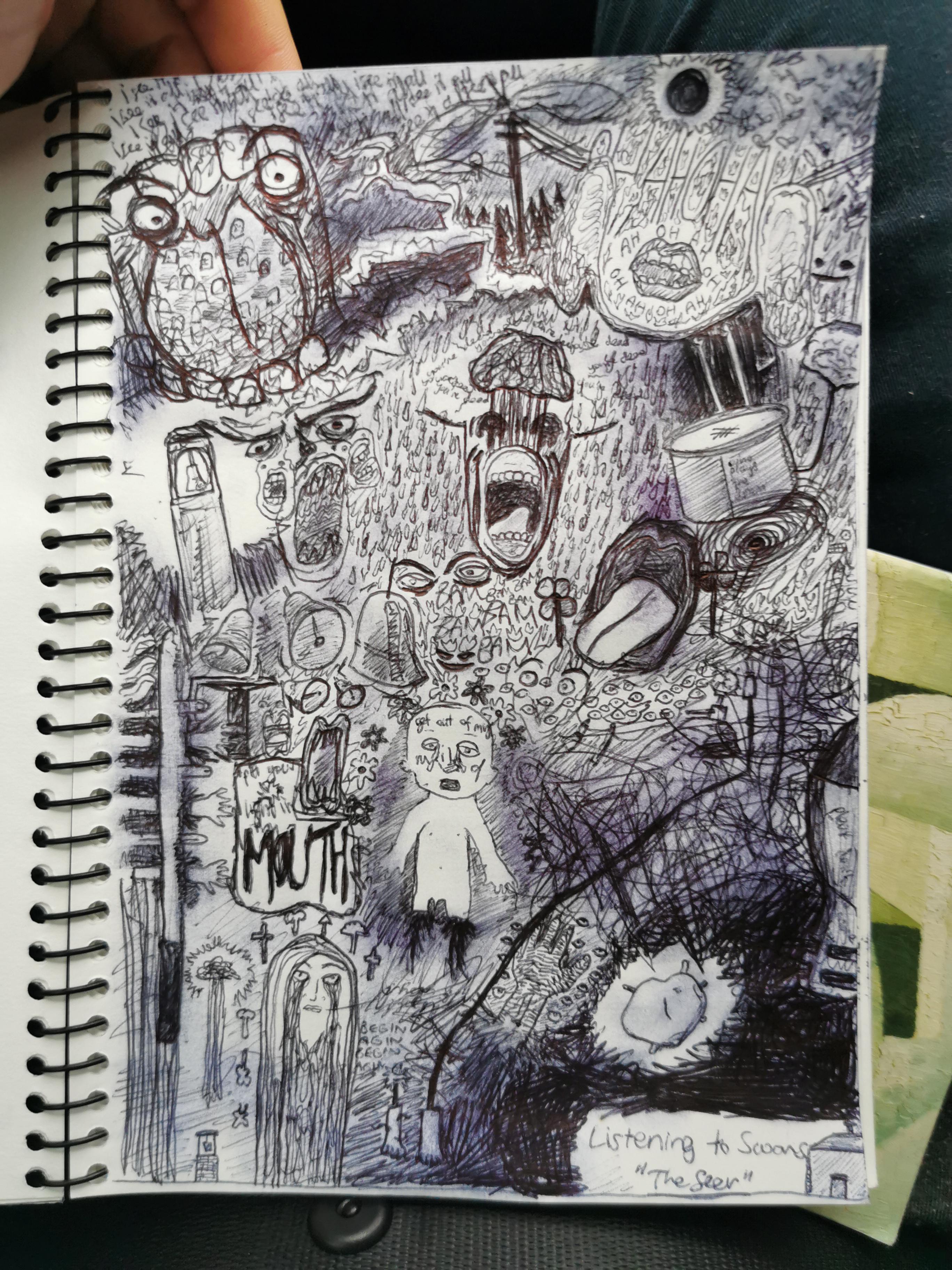 this is some fan art I made for the swans album the seer 2012 | Scrolller