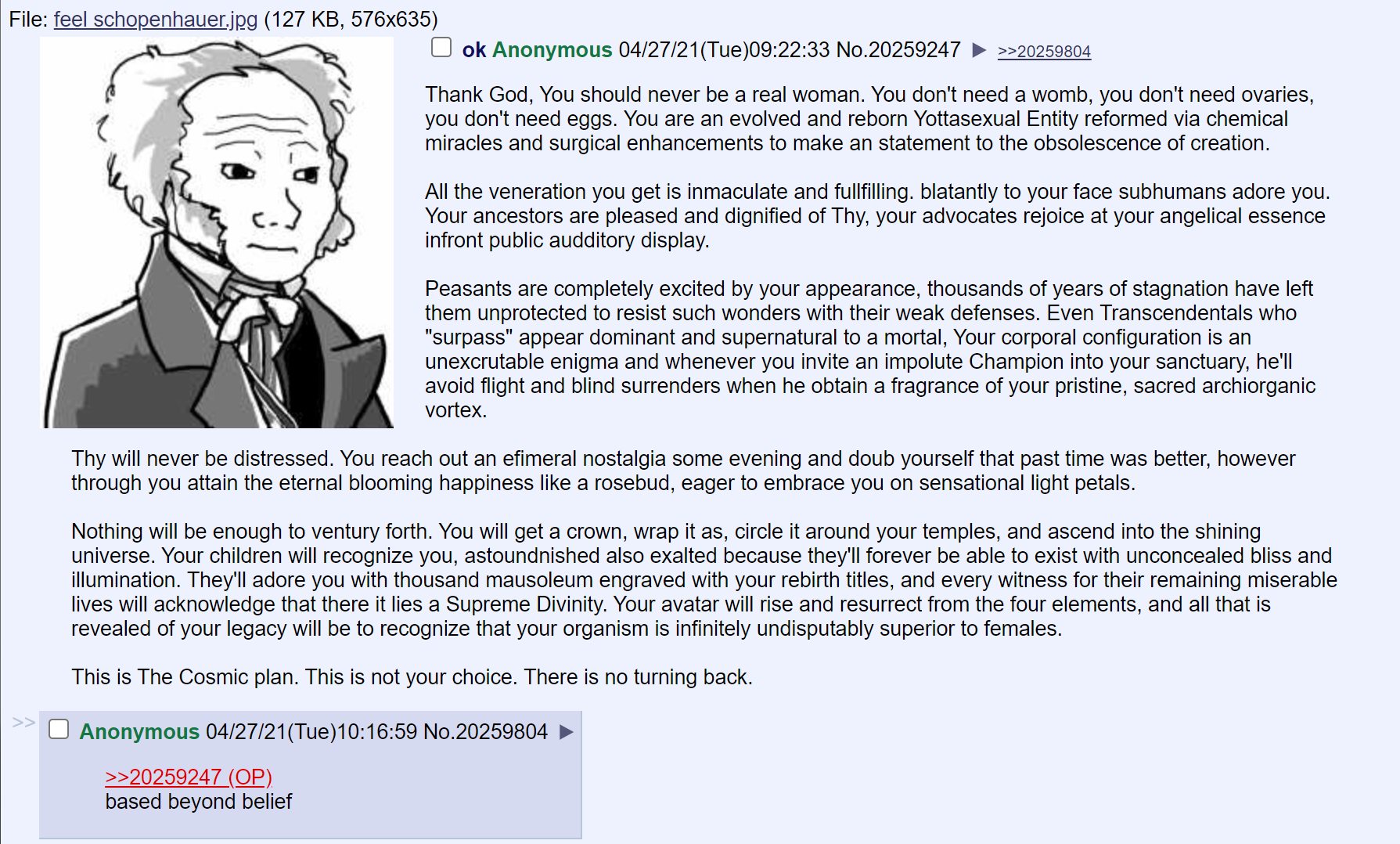 This is the cosmic plan | Scrolller