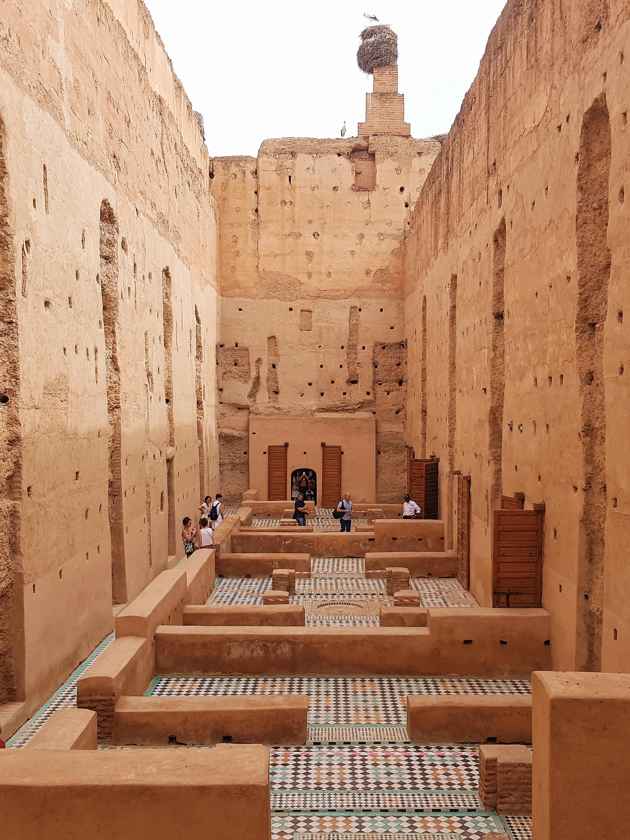 The ruins of El Badi Palace in Marrakech, Morroco. | Scrolller