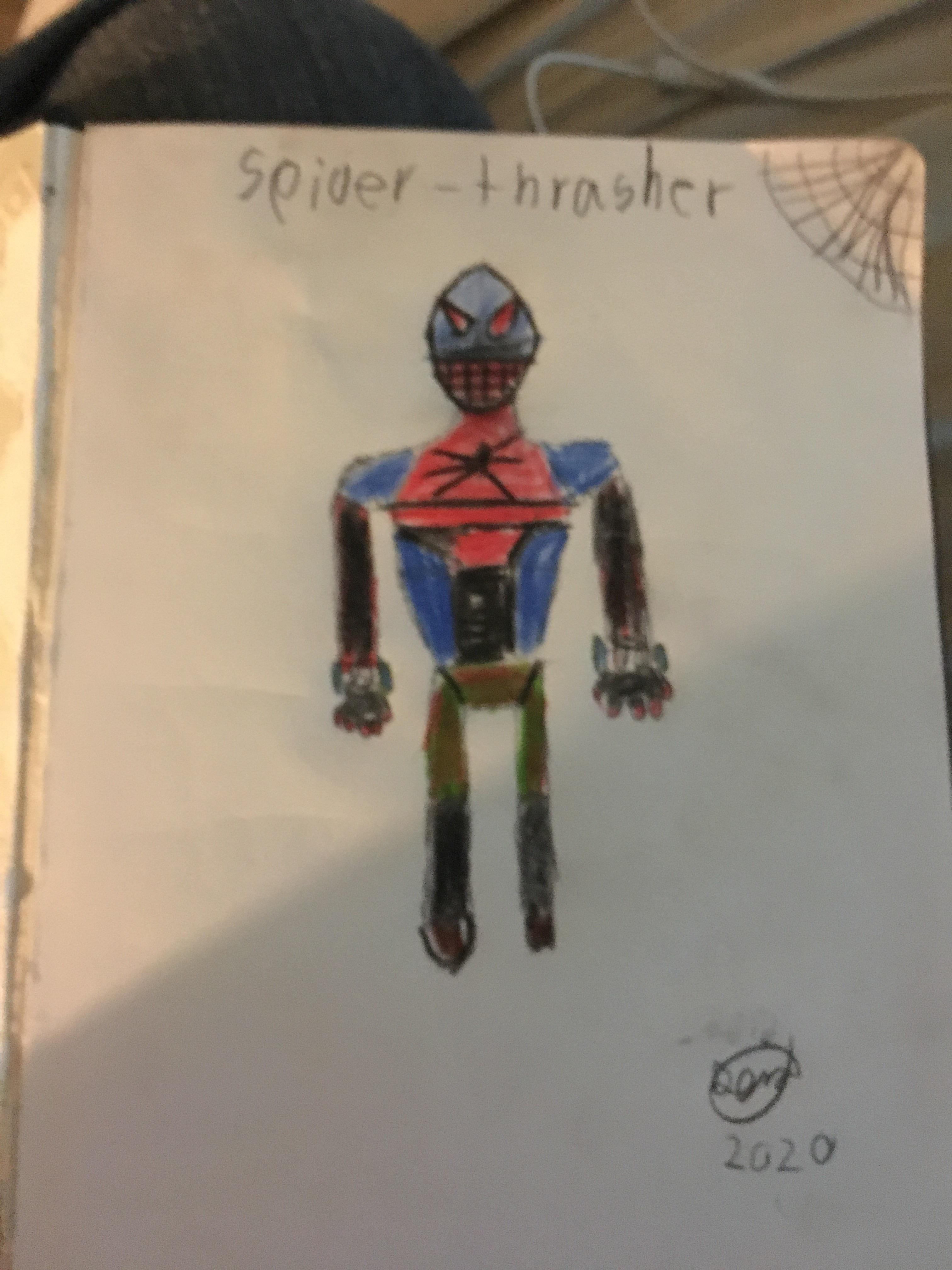 This is the original spider-thrasher | Scrolller