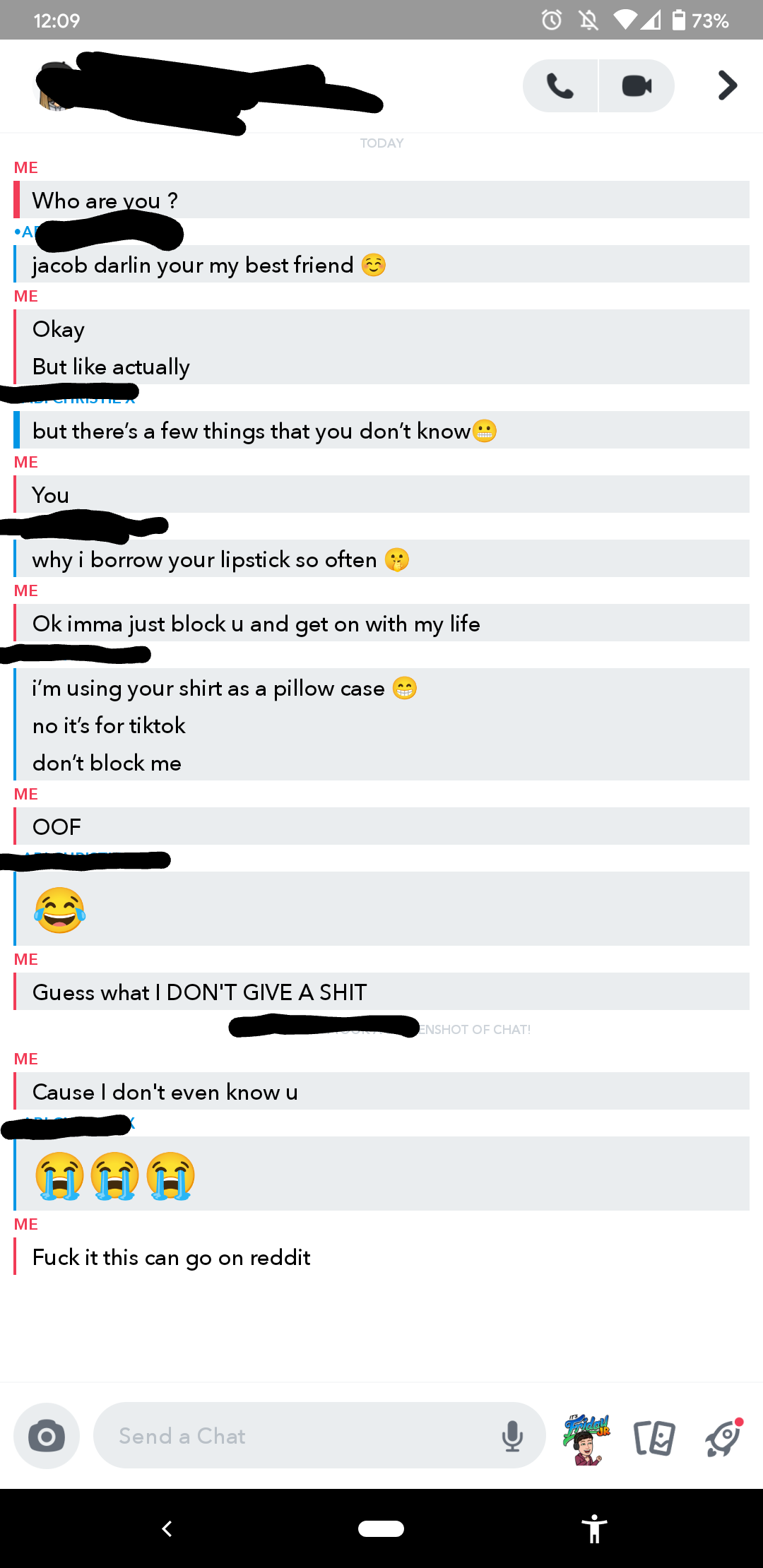 This shit is so annoying like haha funny tic Tom | Scrolller