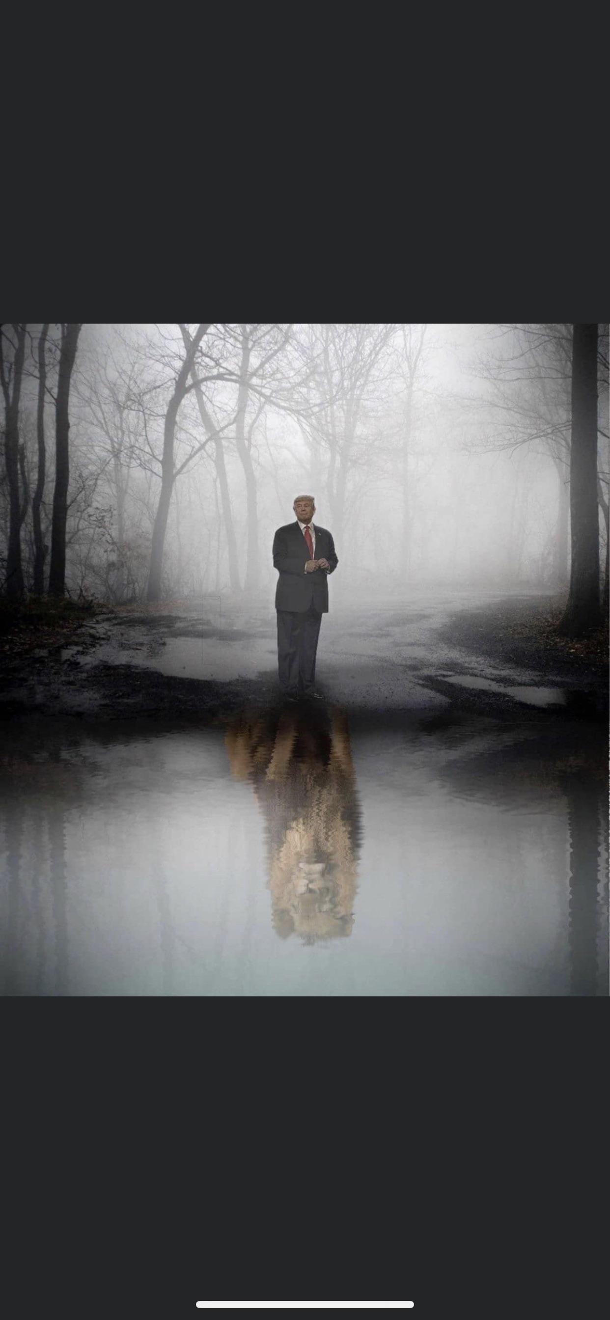 This stuff was weird when he was president but now it’s just a cult | Scrolller