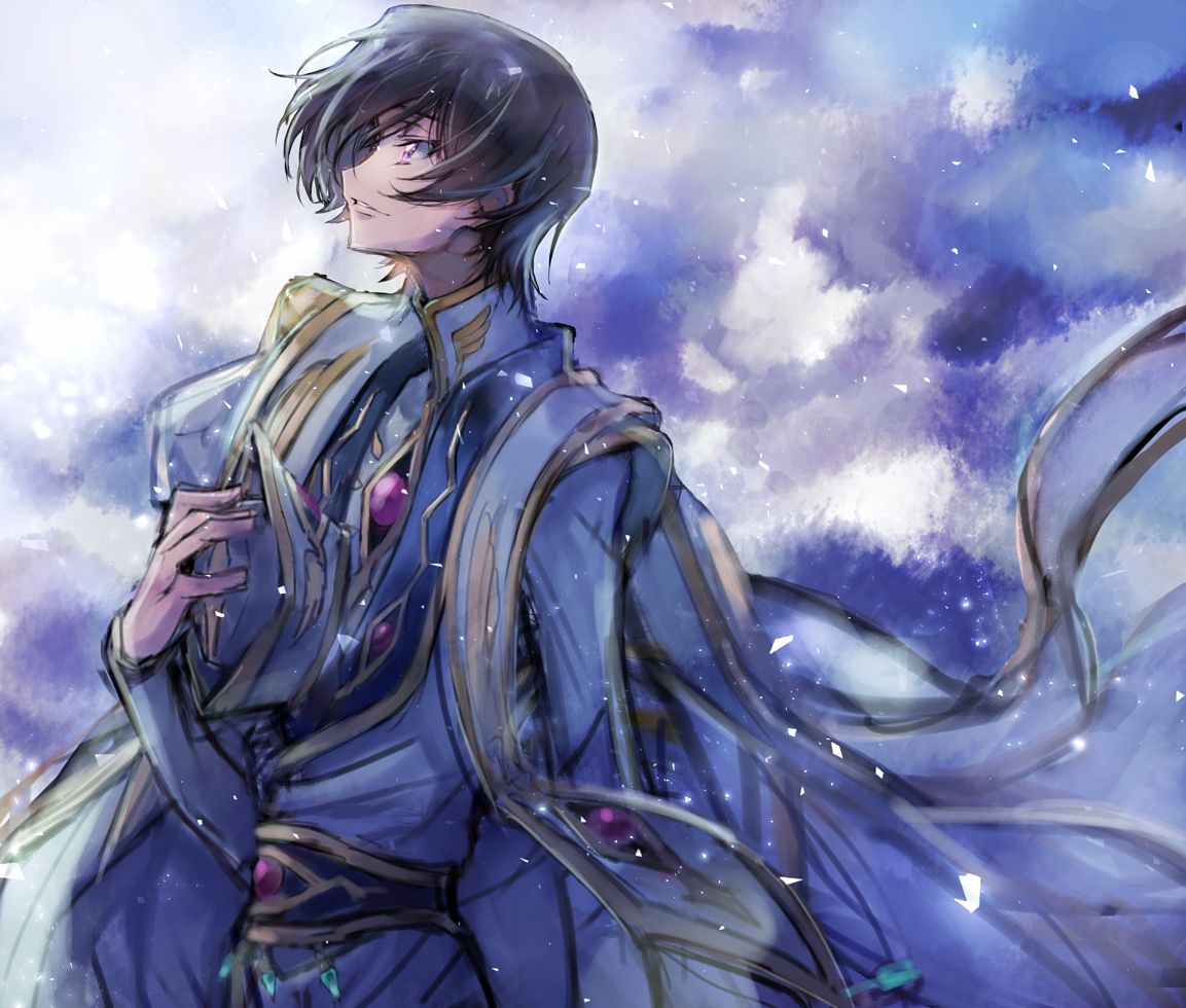 This stunning Lelouch fan art. My eyes are not worthy. | Scrolller