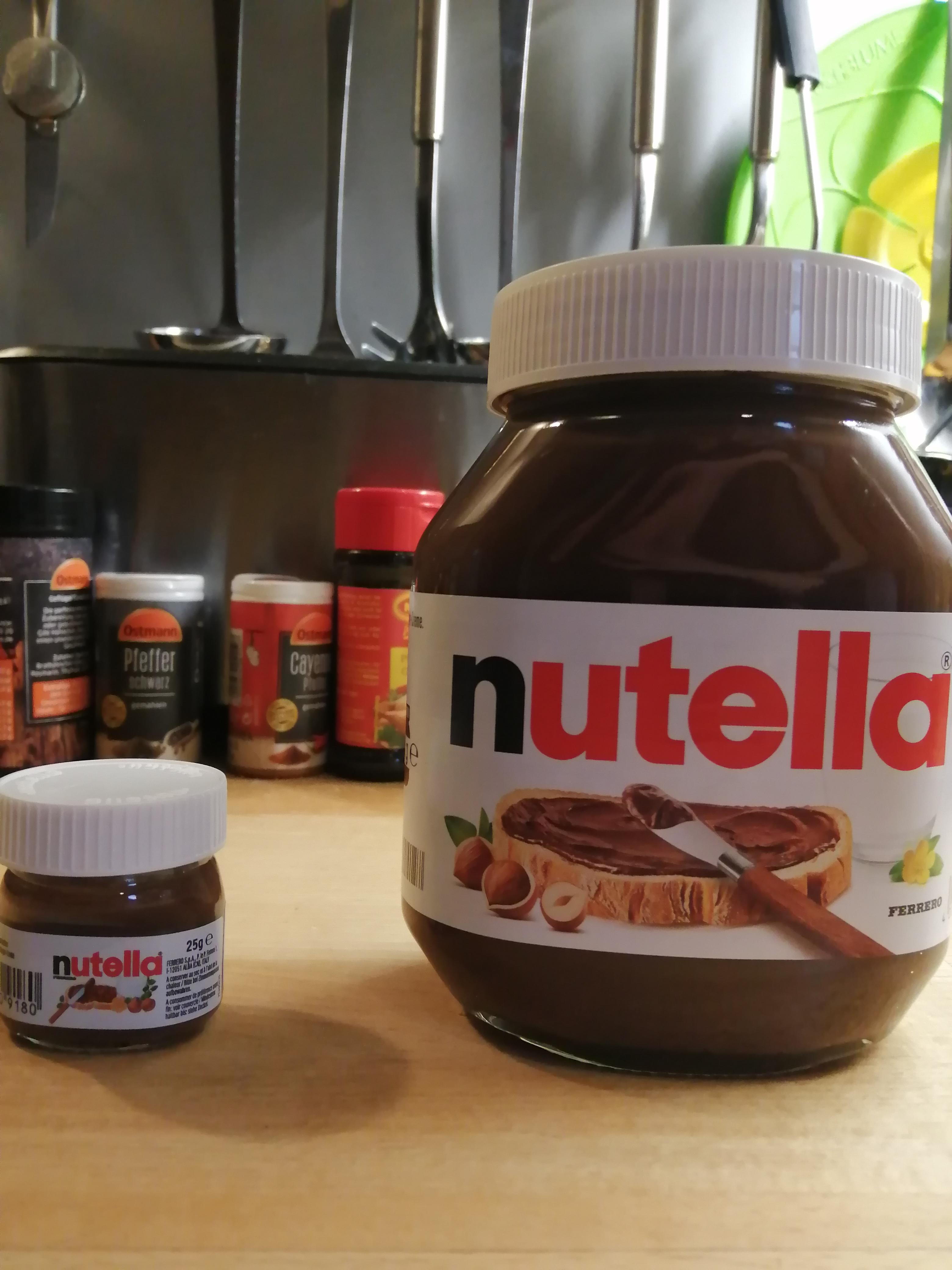 This tiny Nutella glass | Scrolller