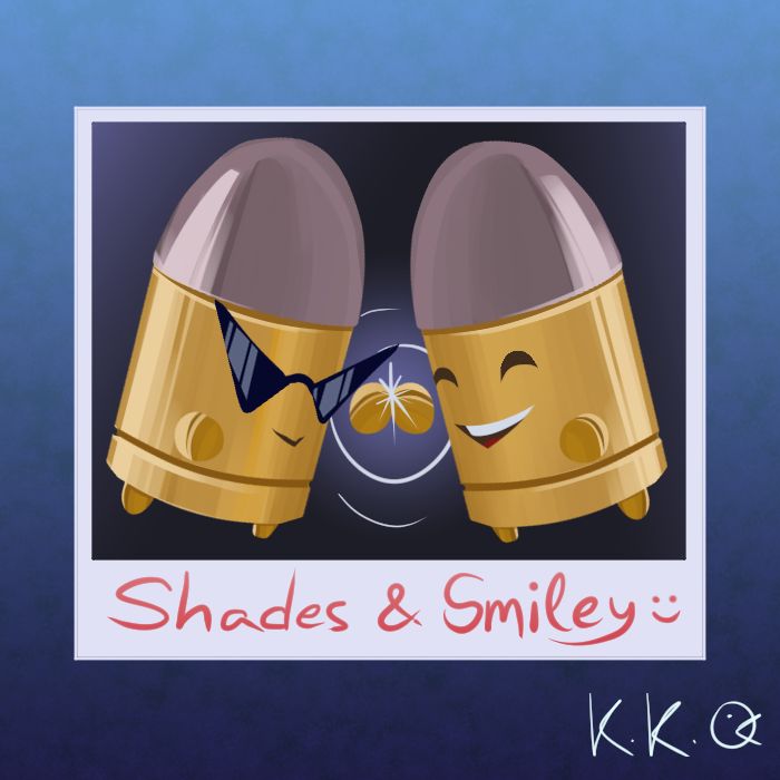 This week I drew Shades and Smiley! | Scrolller