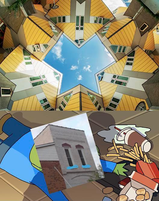 thought of this template the moment i saw these houses | Scrolller