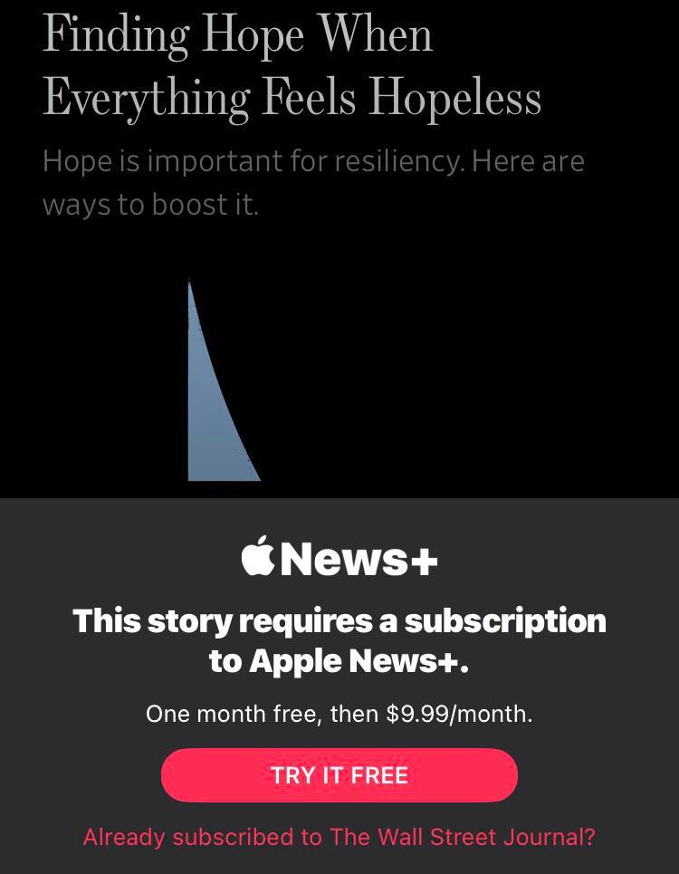 Thought this was boring and ironically dystopian that it’s behind a paywall. | Scrolller