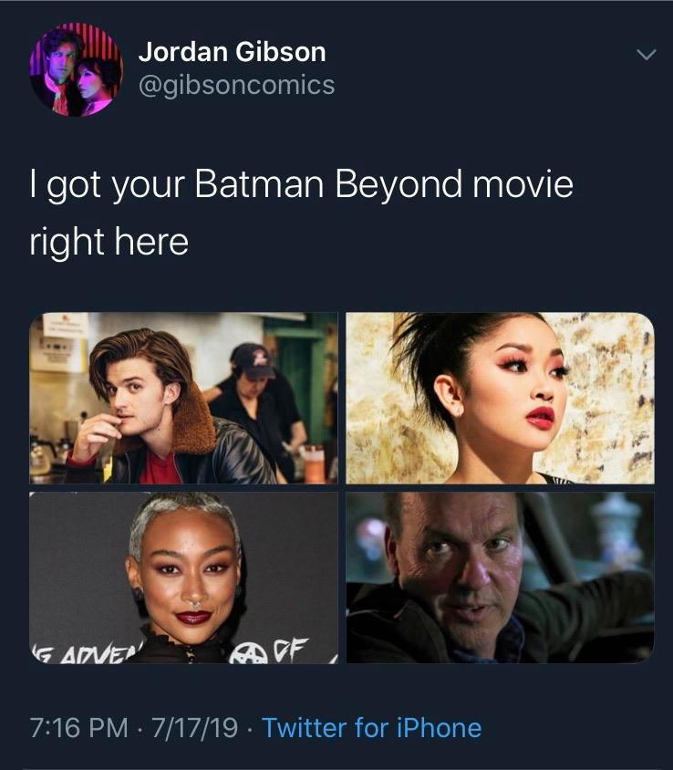 Thoughts on this Batman Beyond fancast? | Scrolller