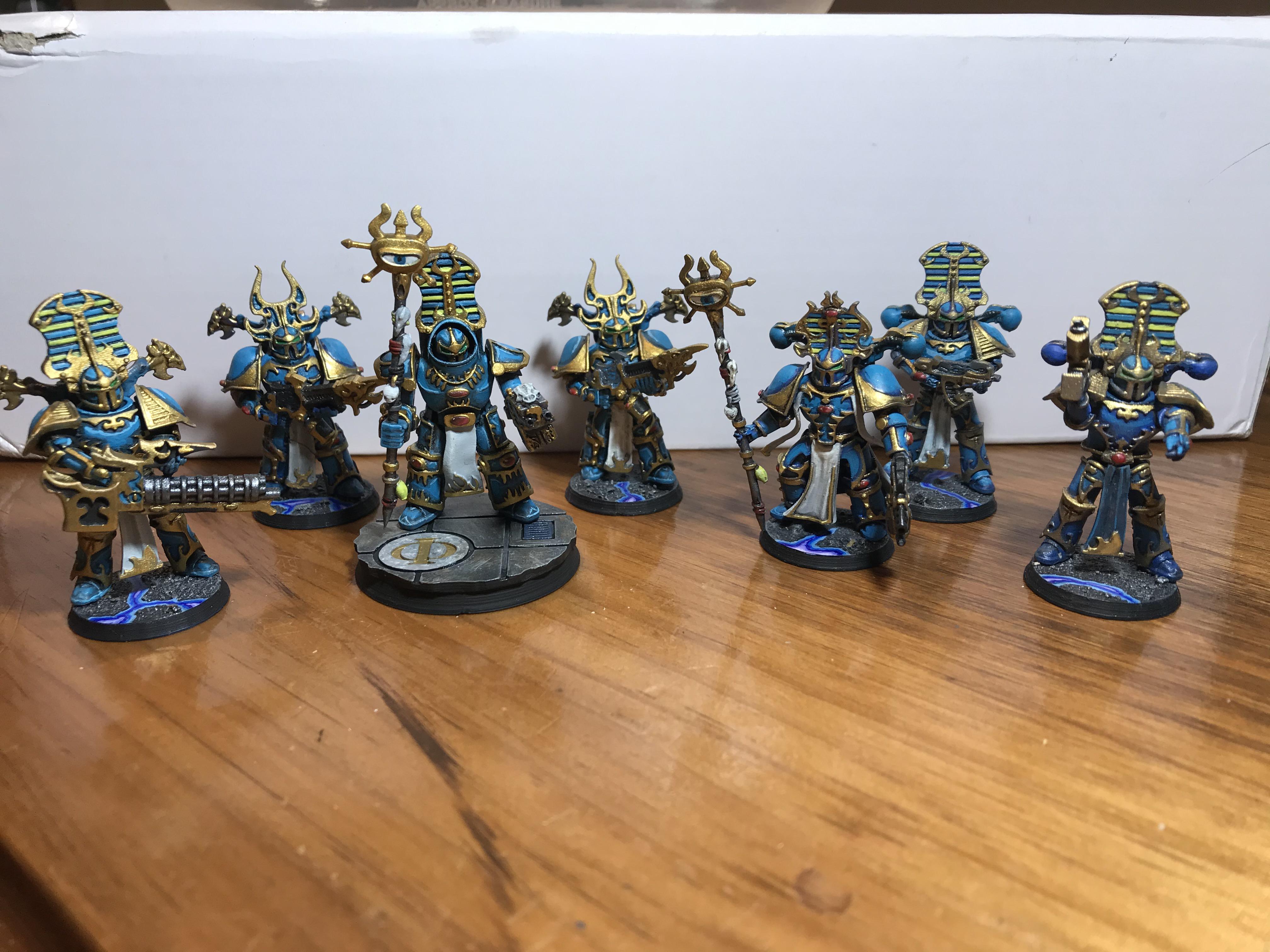 Thousand Sons Kill Team - My first resin minis | Scrolller