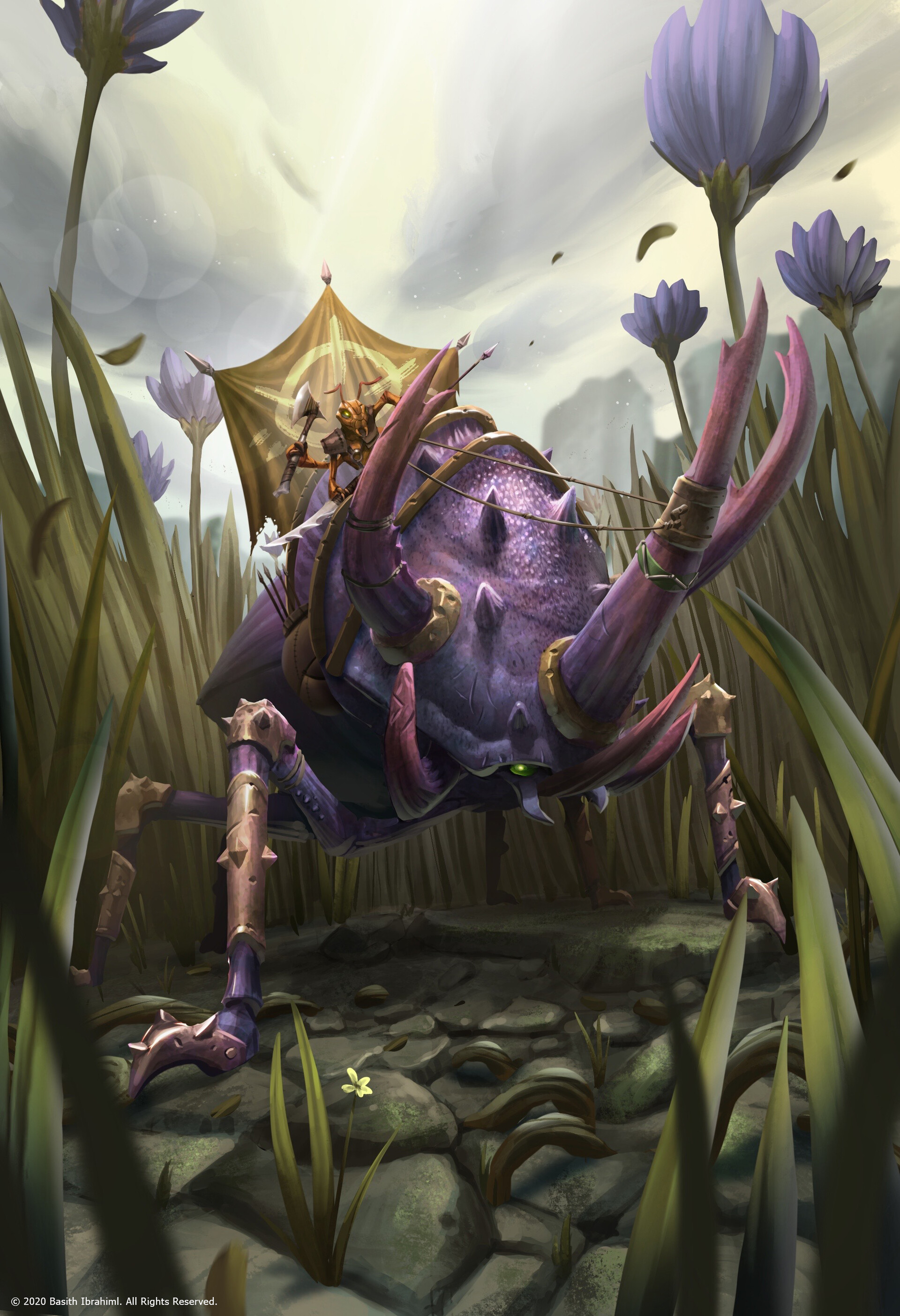 Thri Kreen War Beetle by Basith Ibrahim | Scrolller