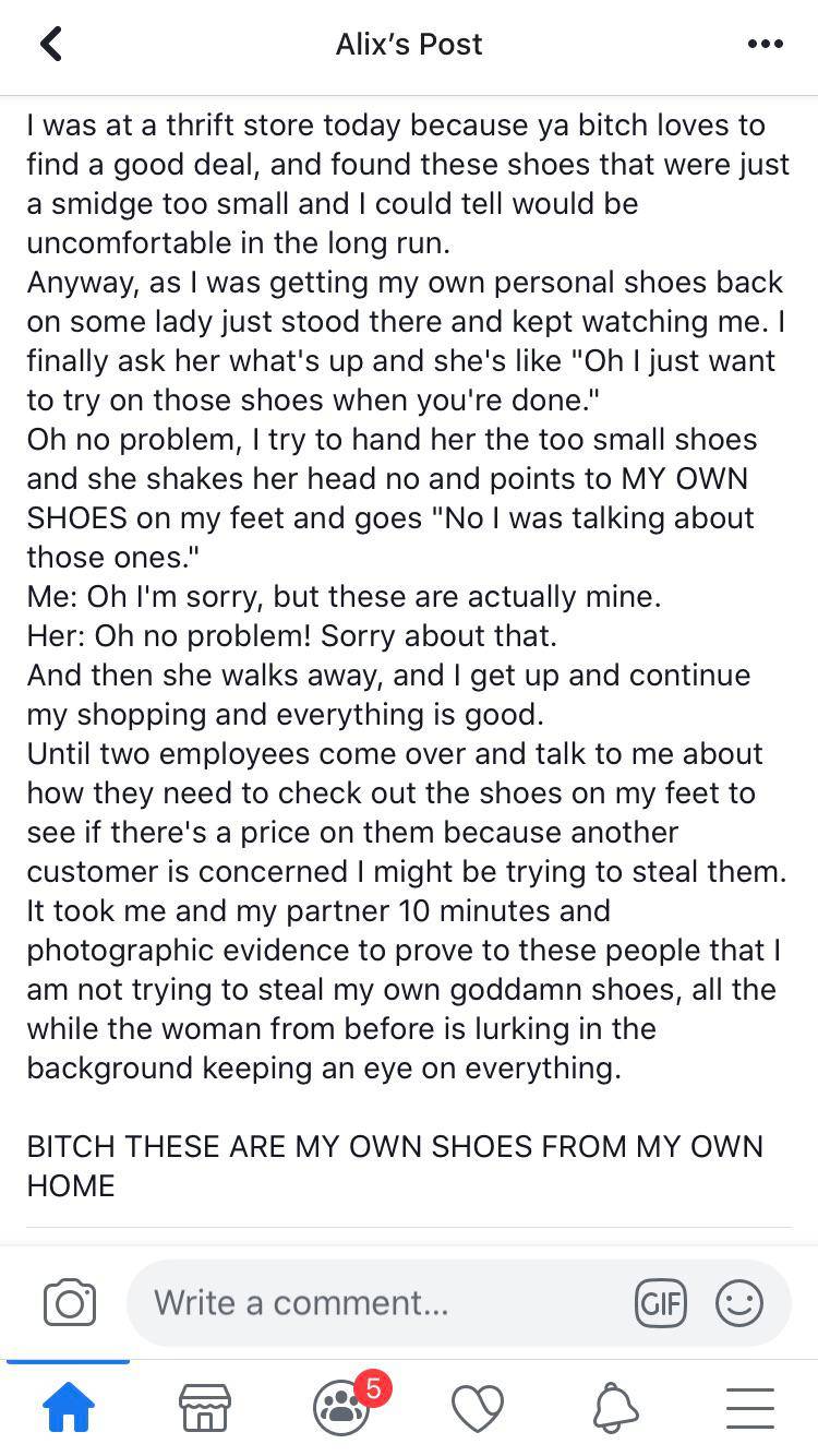 Thrift store EB | Scrolller