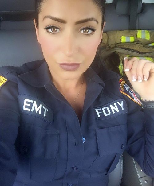 Throwback to Angelina in her EMT uniform | Scrolller