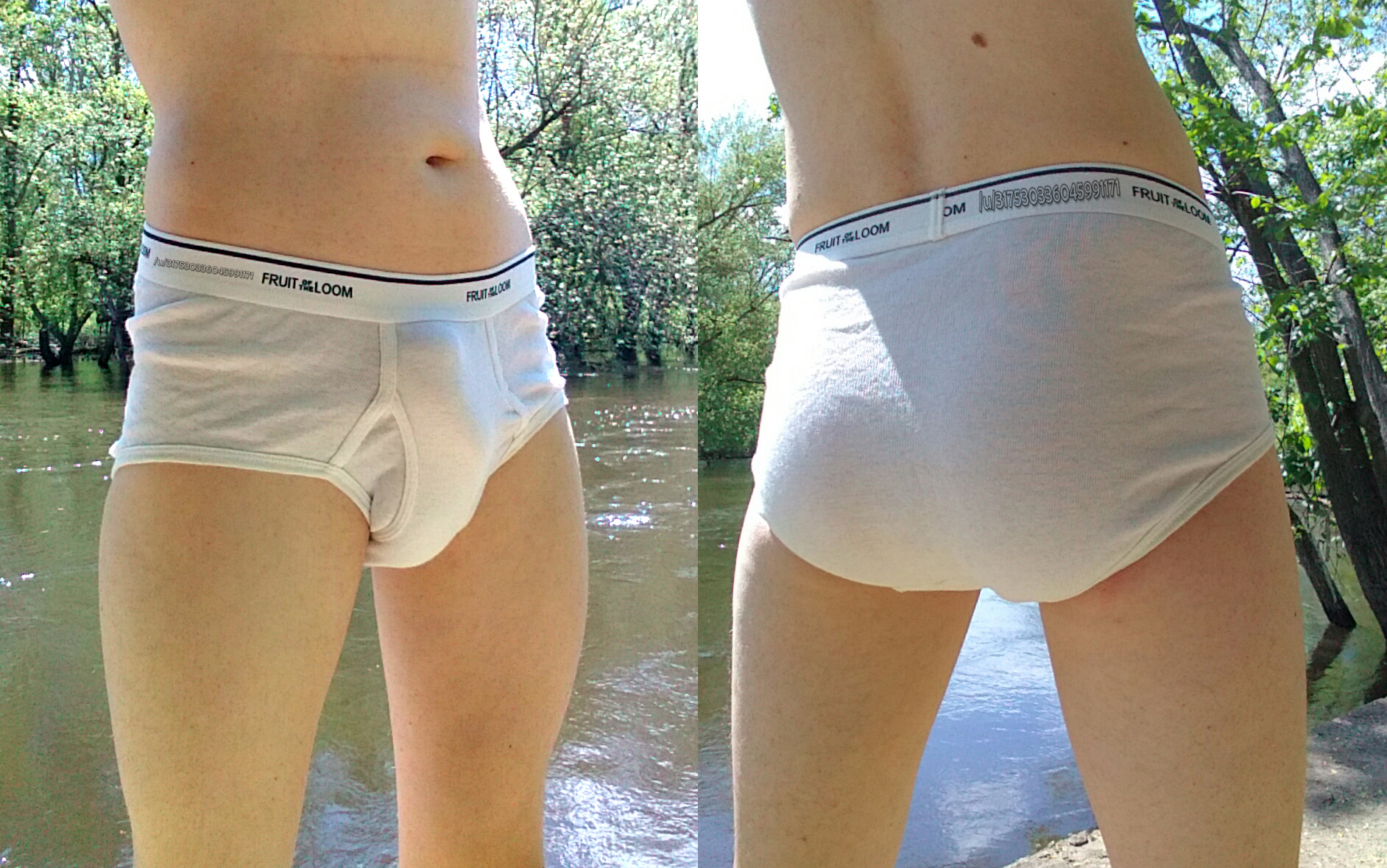 Tighty Whities By The Water Scrolller
