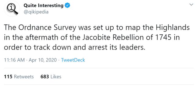 TIL. Why the OS maps were first made. | Scrolller