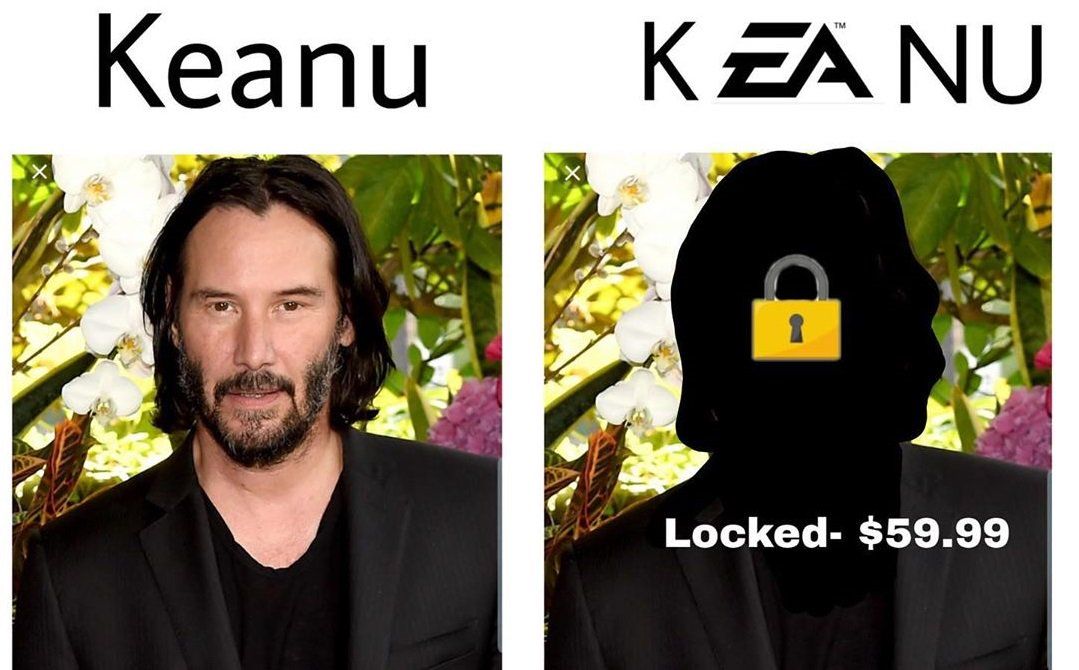 Time to buy season pass Keanu caw caw | Scrolller