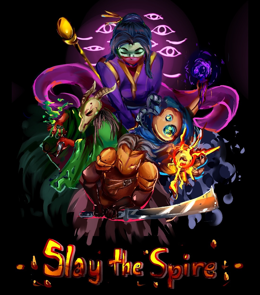 Time to welcome the new character The Watcher with the others! - my fanart | Scrolller