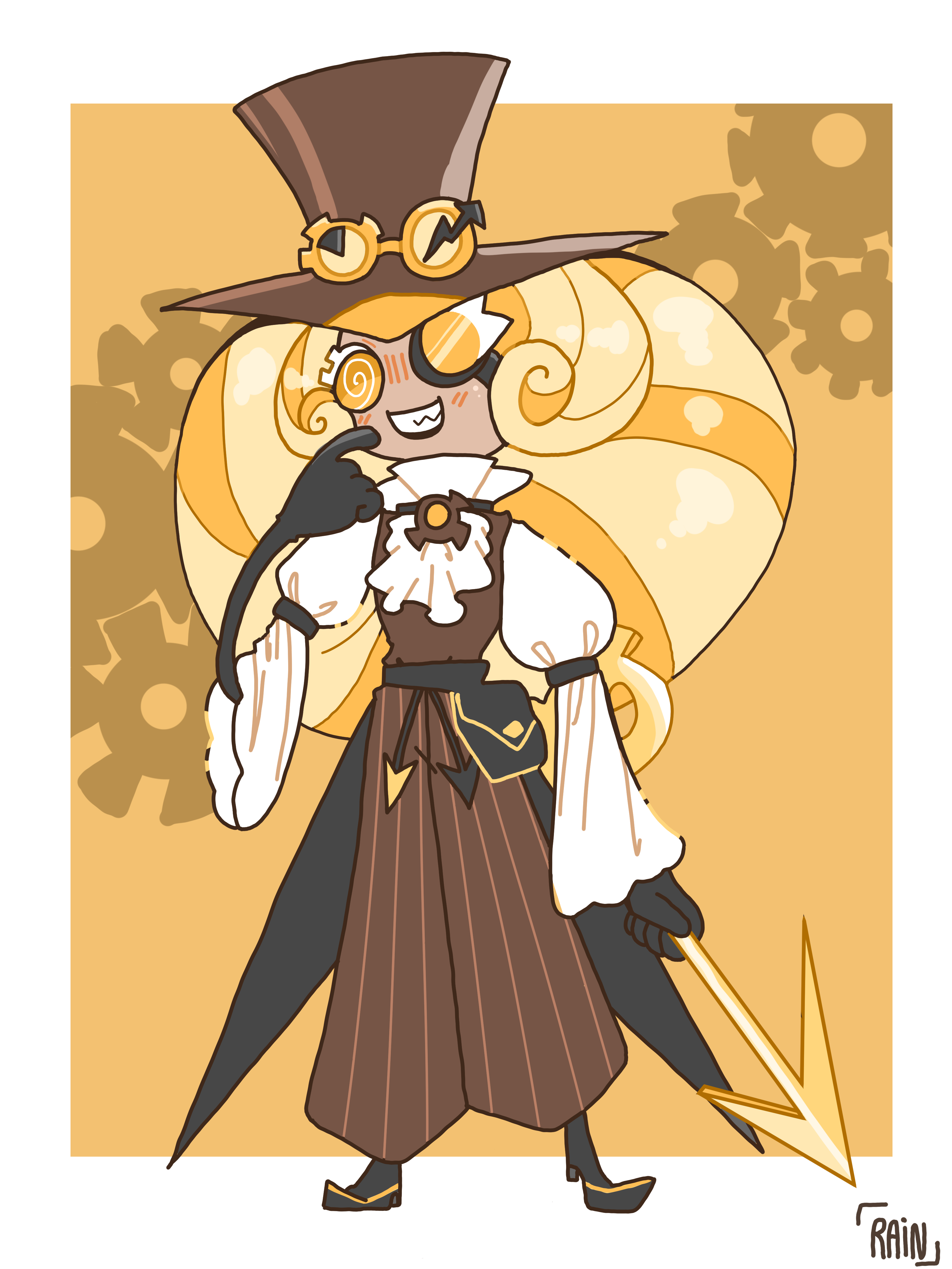 Timekeeper Cookie master of giant hairbuns | Scrolller