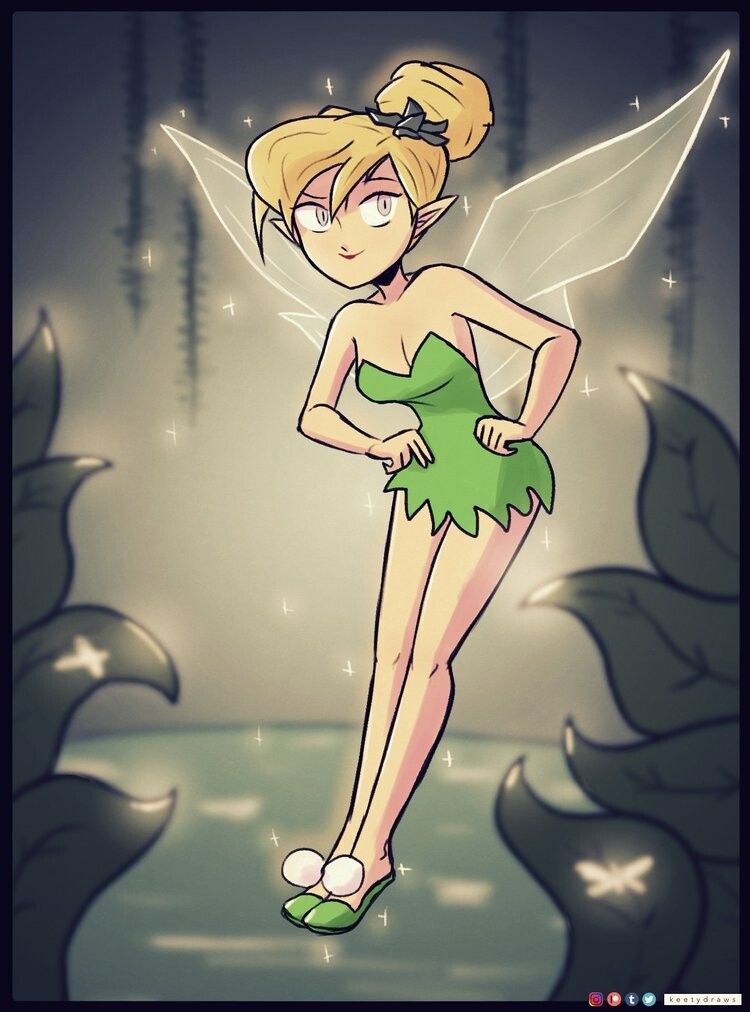 Tinkerbell by Keety Draws | Scrolller