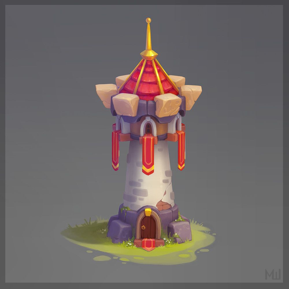 Tiny Tower By Marina Gureeva Scrolller
