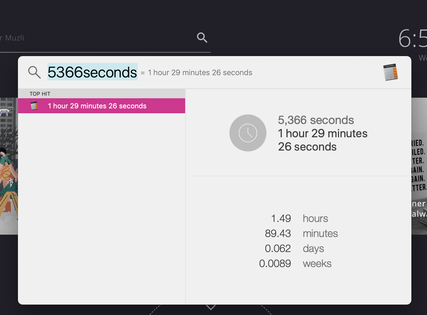 TIP: Spotlight can do time conversions... | Scrolller