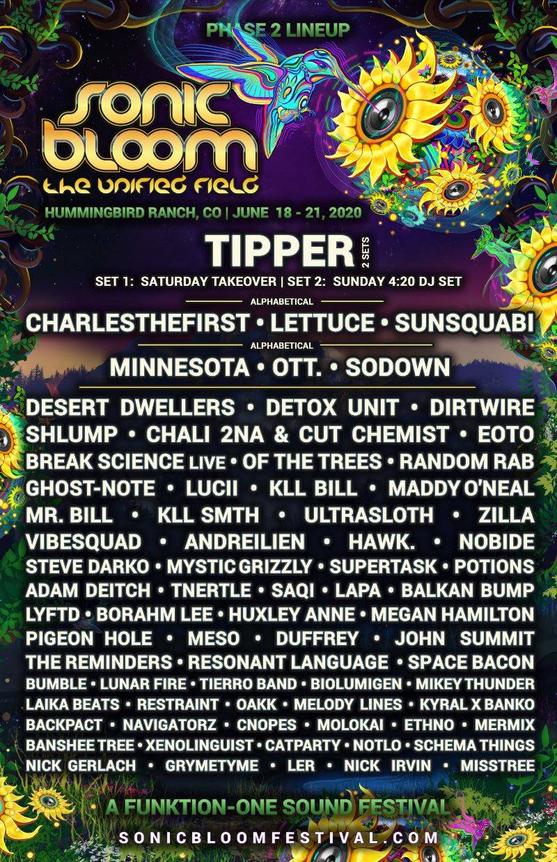 Tipper DJ Set Announced For Bloom + Phase 2 Artists | Scrolller