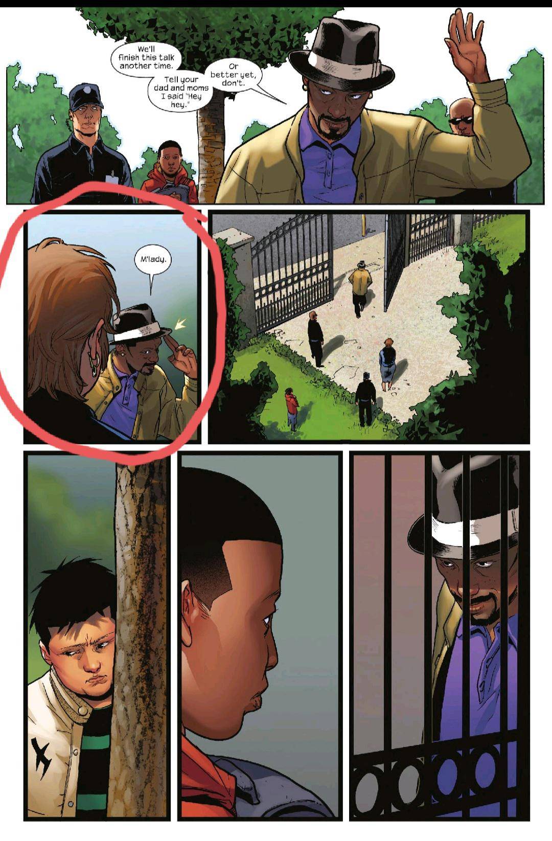 Tips Fedora In Spider-Man Comic. Yes, This Was In The Comic. | Scrolller