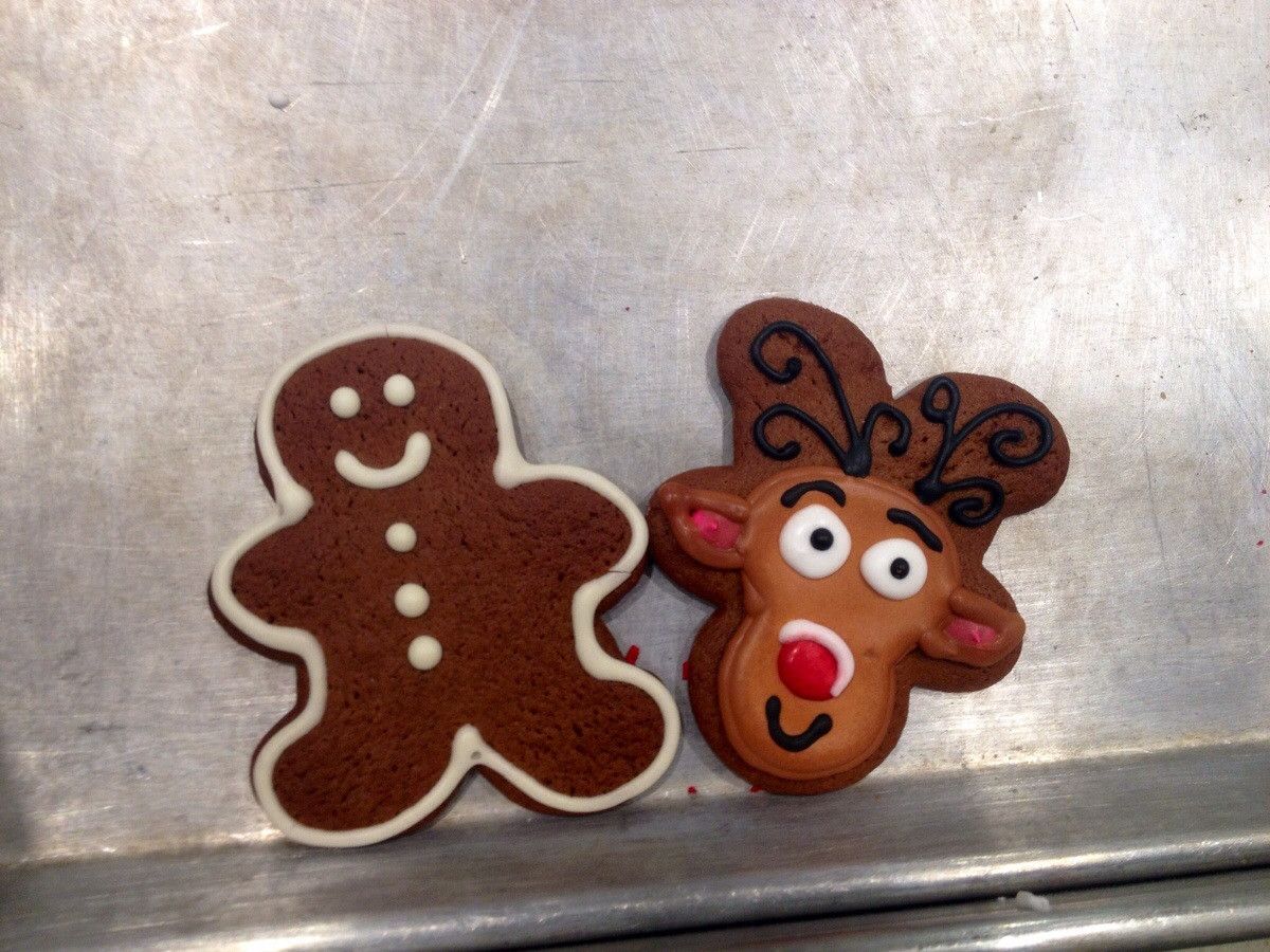 Tired of gingerbread men? Flip em and try reindeer. | Scrolller