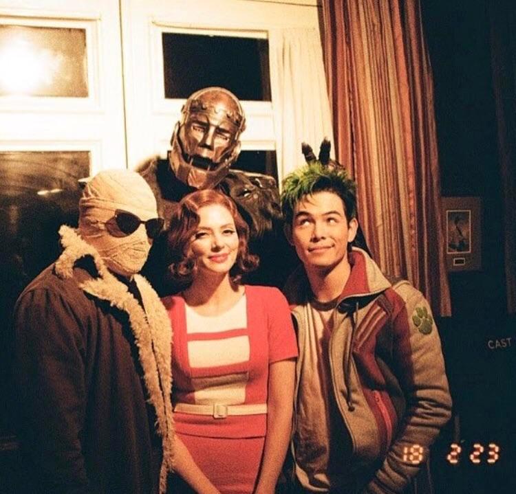 Titans: New BTS photo of the Doom Patrol | Scrolller