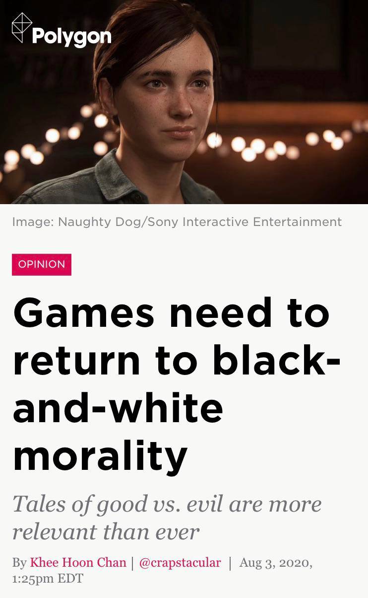 TLOU2 bad | Scrolller