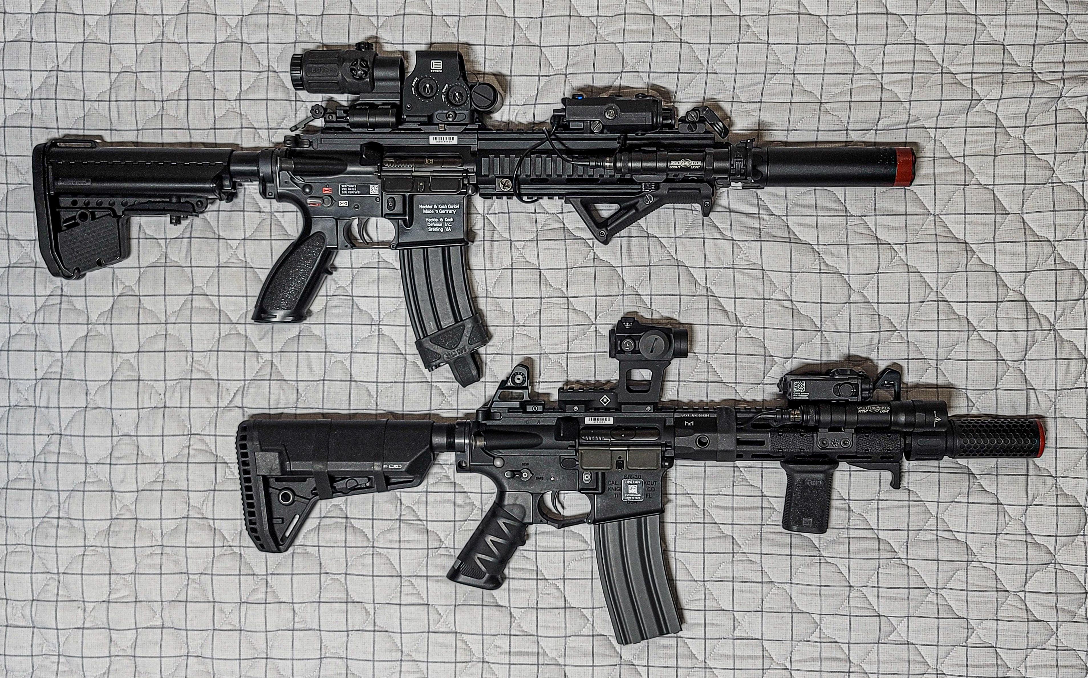 TM NGRS HK416 & GNG KAC SR-30 | Scrolller
