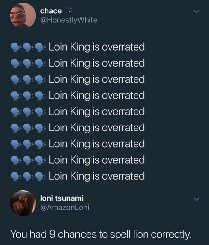 To spell lion. | Scrolller