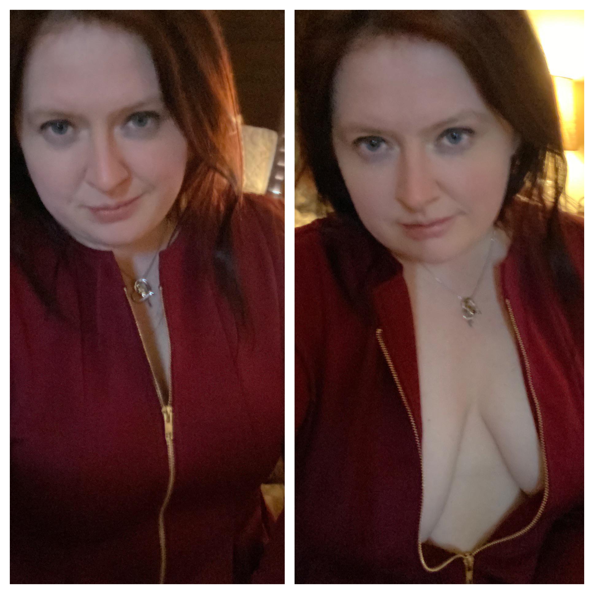 To zip or unzip- that is the question. You probably have things you like zipped and unzipped too ...