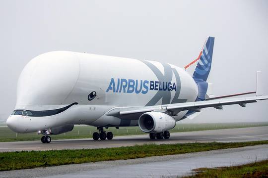 Today I saw the Airbus A330-700 Beluga XL | Scrolller