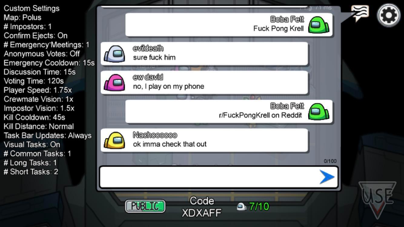 Today I spread our message on Among Us | Scrolller