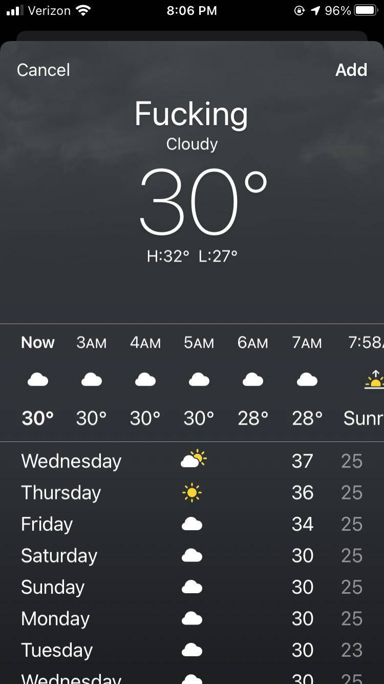 Today's Forecast | Scrolller