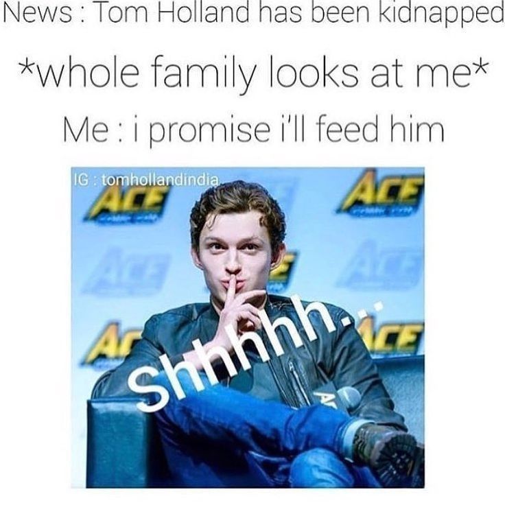 TOM HOLLAND meme | Scrolller
