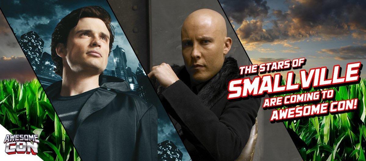 Tom Welling and Michael Rosenbaum will be at AWESOMECON 2018!! | Scrolller