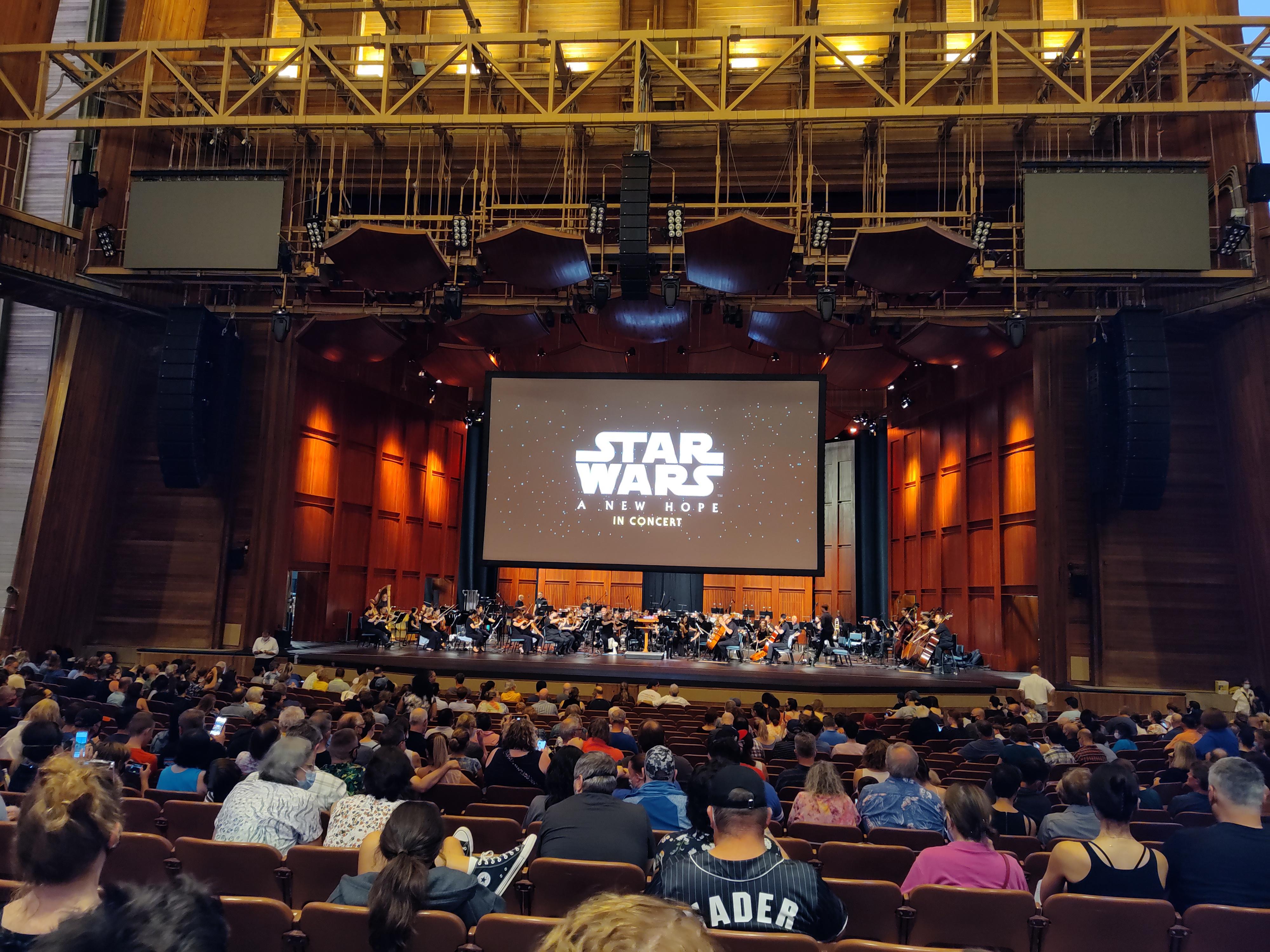 Tonight at Wolf Trap Farm Park....The Filene Center. The National Symphony Orchestra performs ...