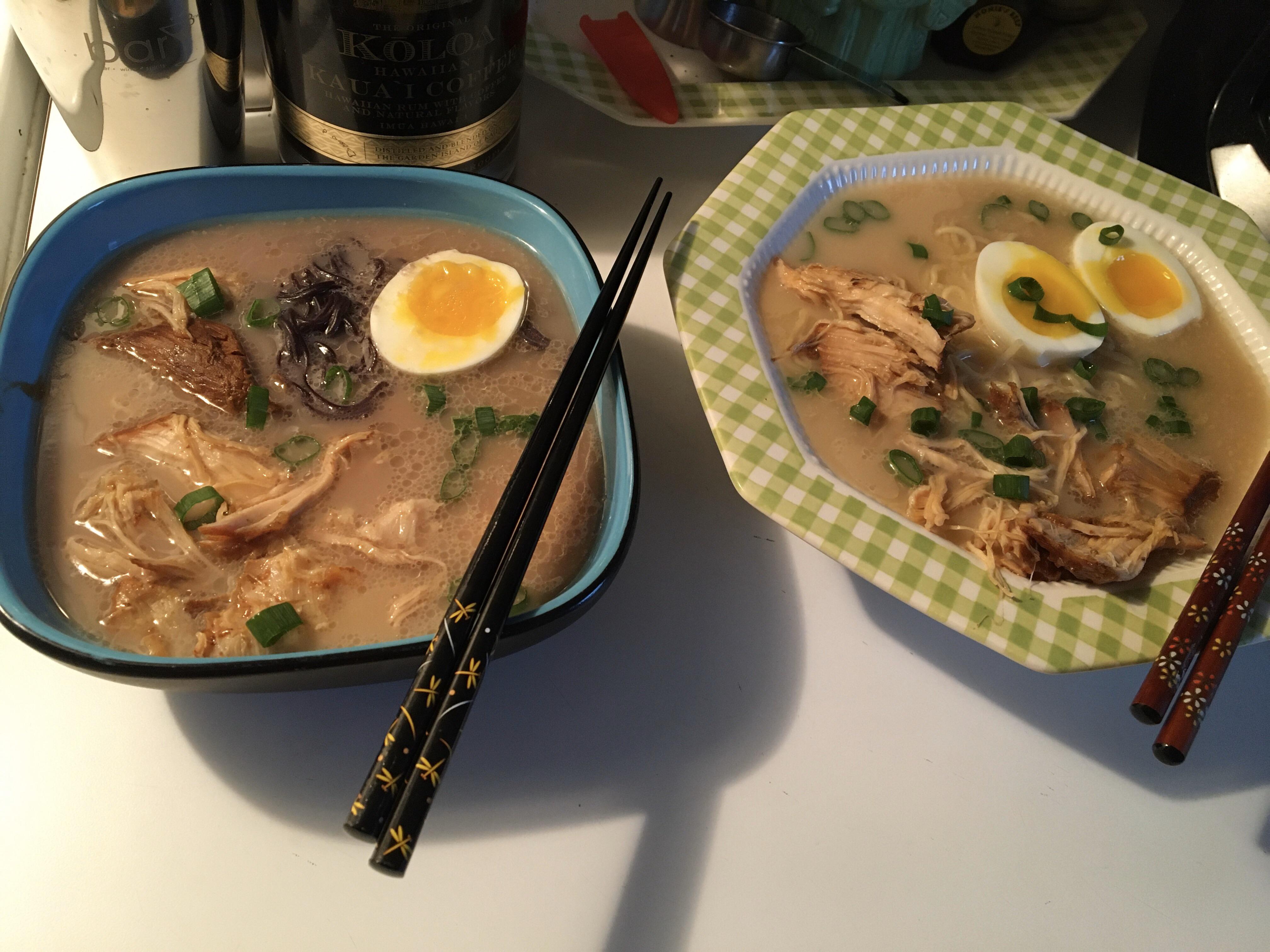 Tonkotsu Ramen with slow cooked pork tenderloin | Scrolller