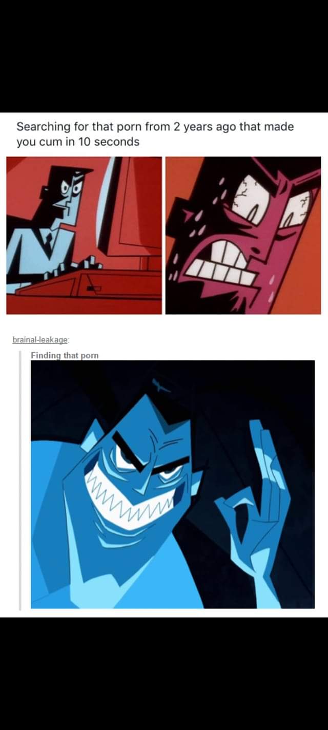 Too relatable. Also love how they used Professor Utonium and Samurai Jack. | Scrolller