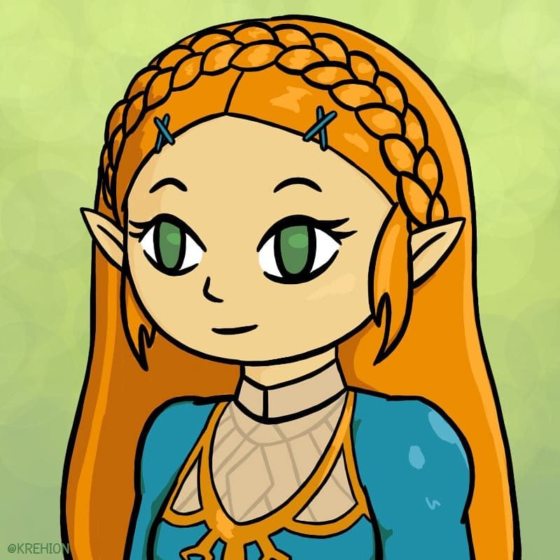 Toon Zelda in her BOTW outfit, by me | Scrolller