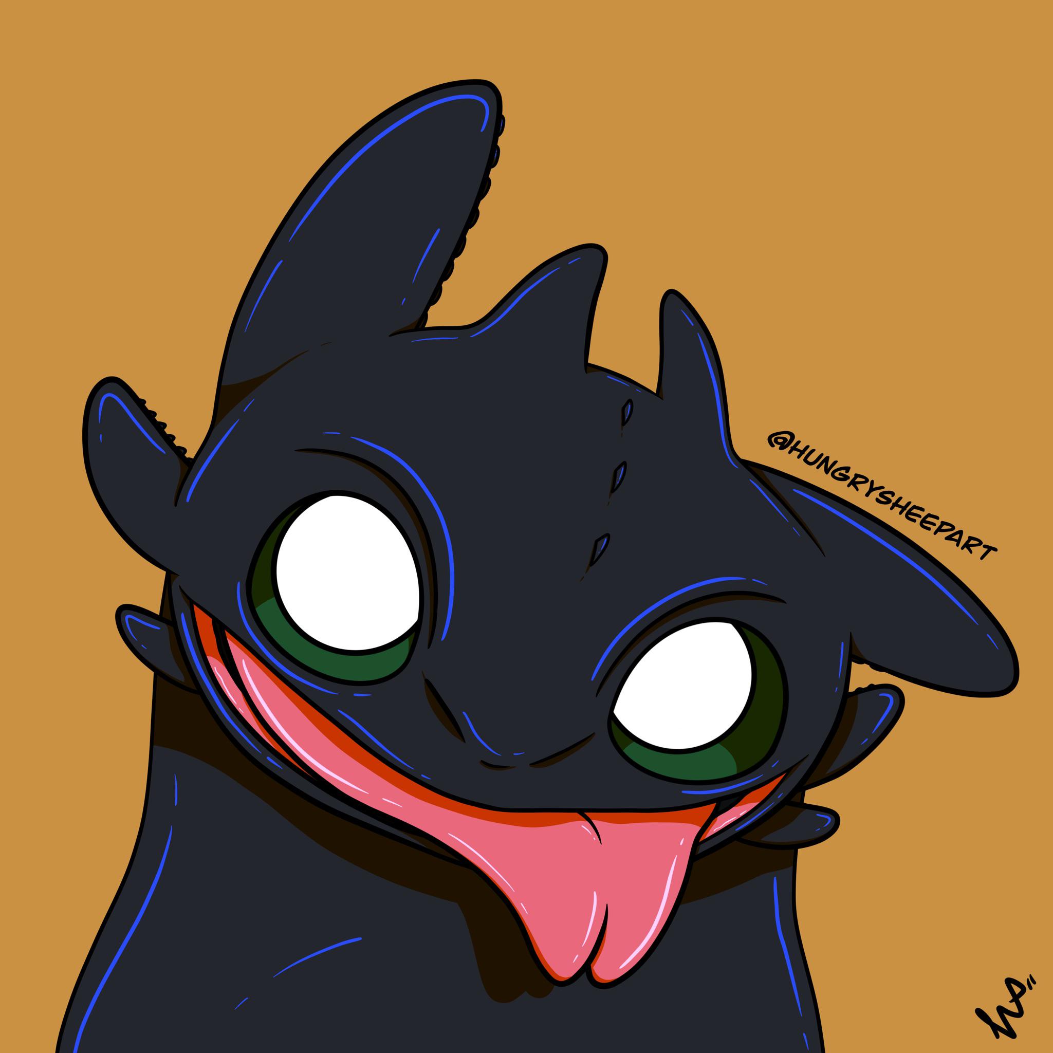 Toothless by me :9 | Scrolller