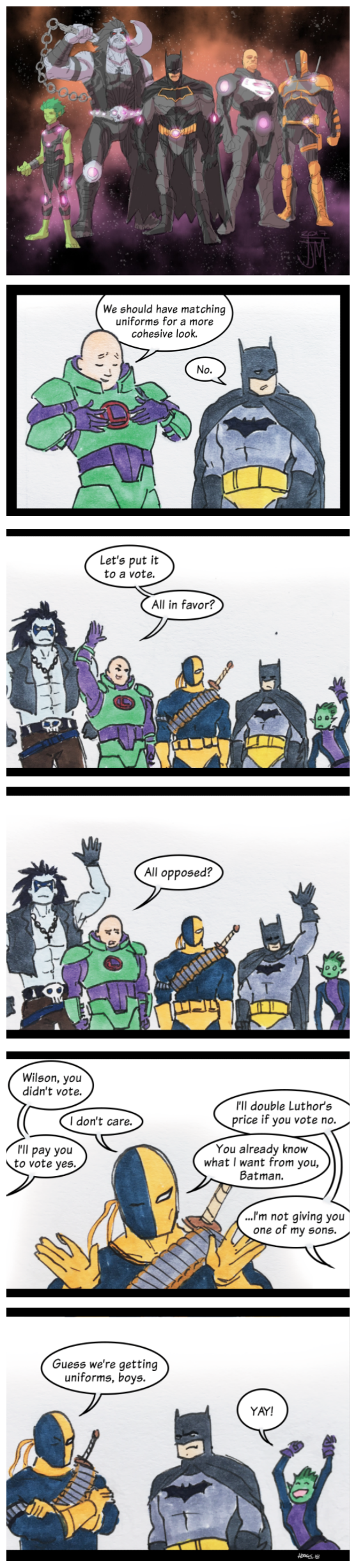 Topical Team Entropy comic by lacemonsterbats and jasontoddscoffin | Scrolller