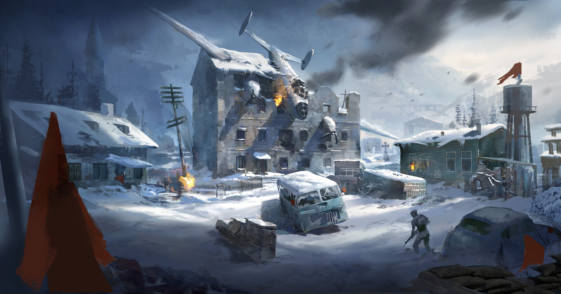 Town by Wang Junxiong | Scrolller