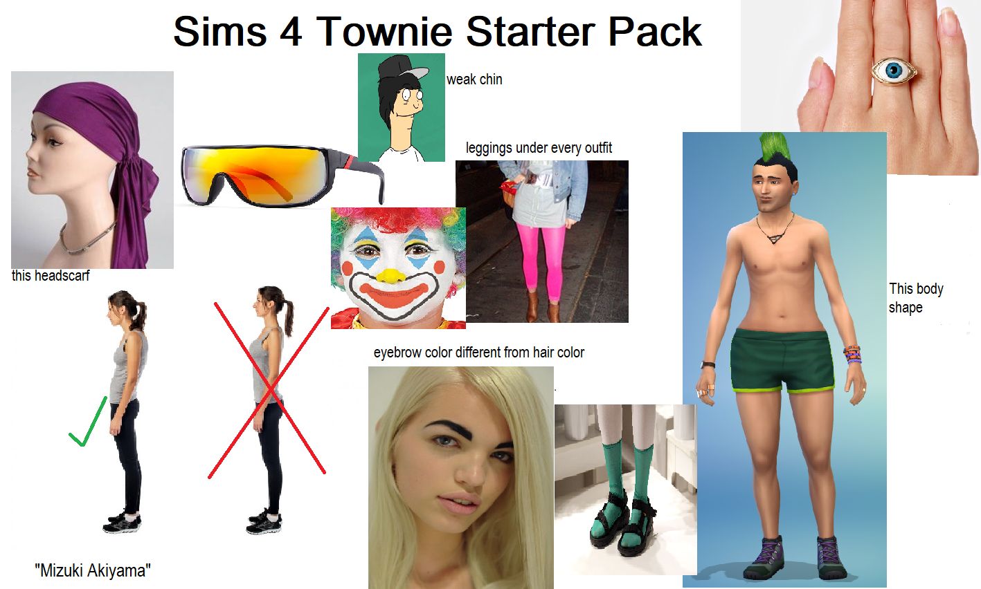 Townie starter pack lol | Scrolller