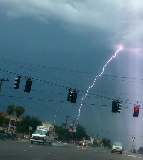 Traffic light entertainment in Florida | Scrolller