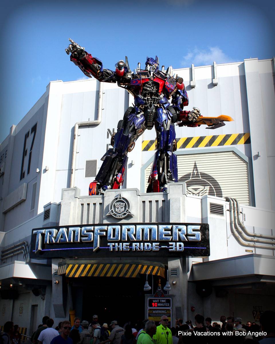 Transformers- The Ride 3D is going to hit one out of the park for Universal Studios this Summer ...
